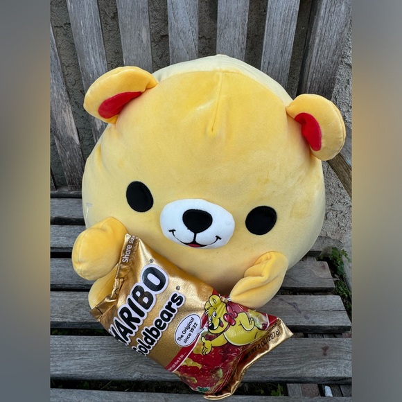 Toys | Snackles Gummy Bear Nancy 14 Jumbo Plush Snackles Haribo Goldbears Squishy Toy | Poshmark